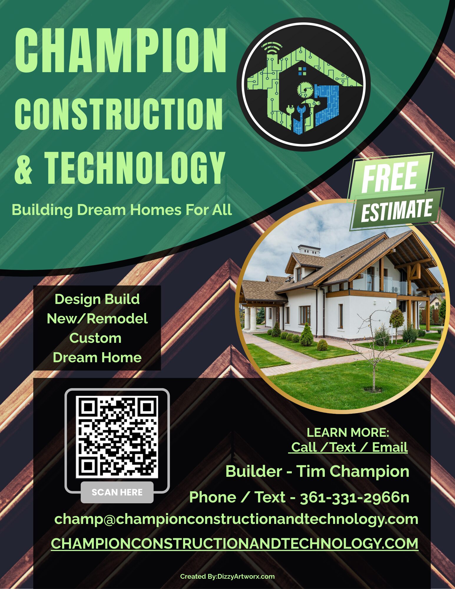 Champion Construction and Technology LLC. Exceptional Homes